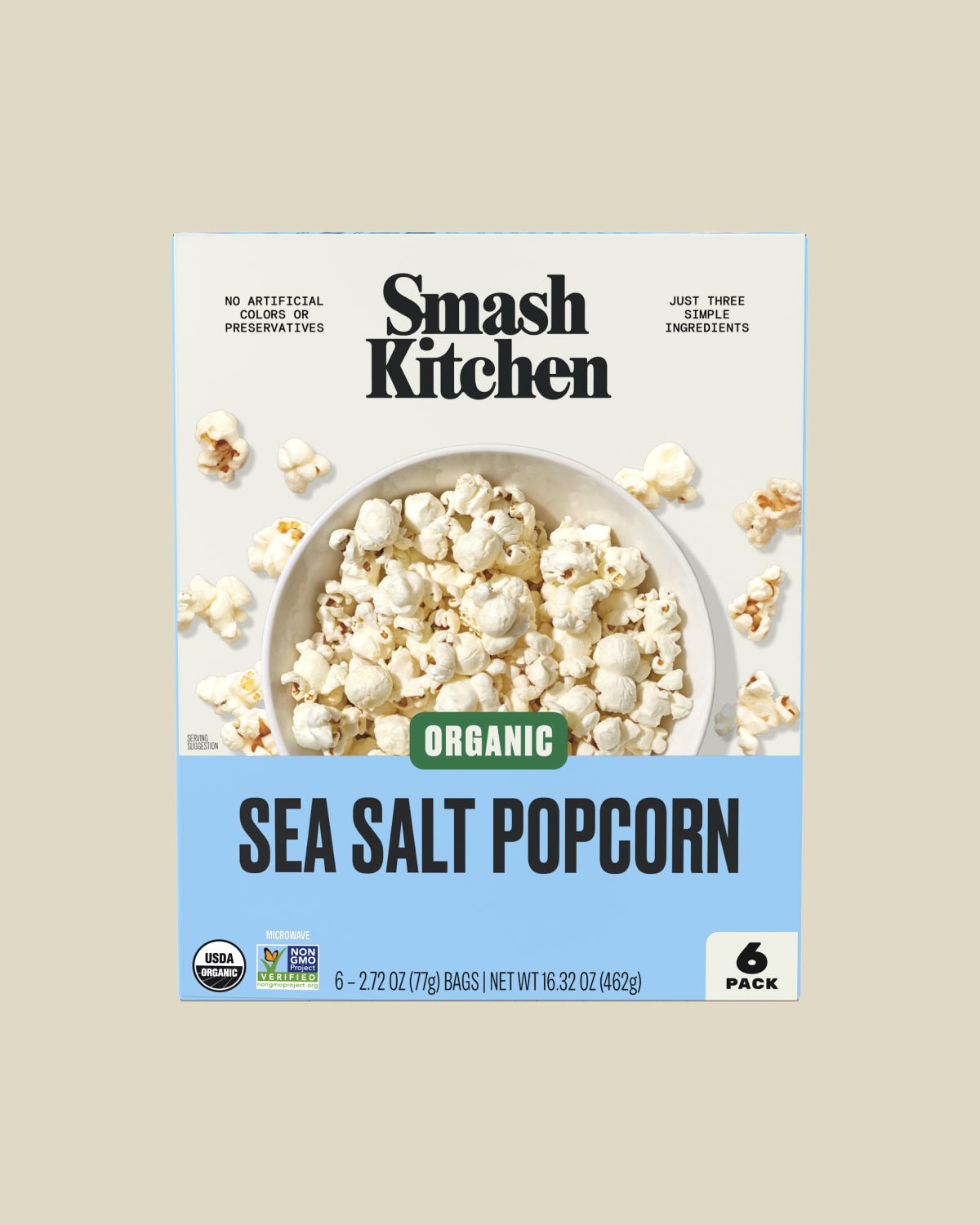 Popcorn with Sea Salt – Smash Kitchen