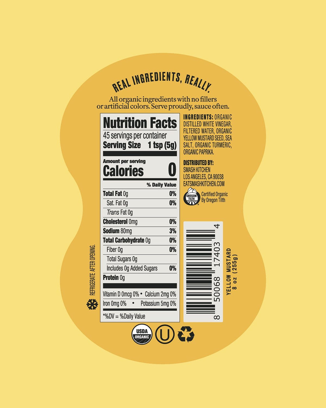 Smash Kitchen | Yellow Mustard